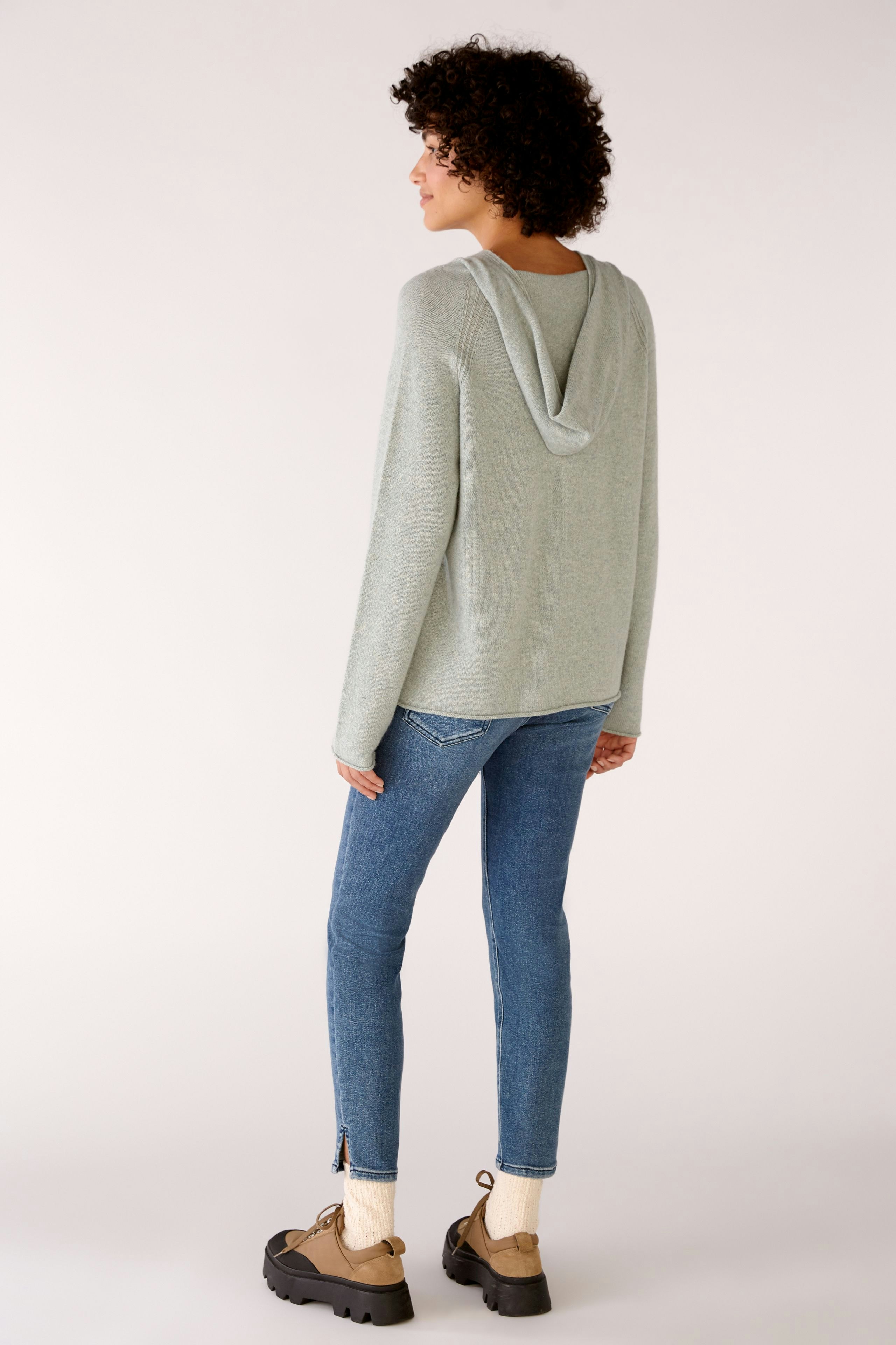 Strickpullover mit Kapuze | OUI Onlineshop