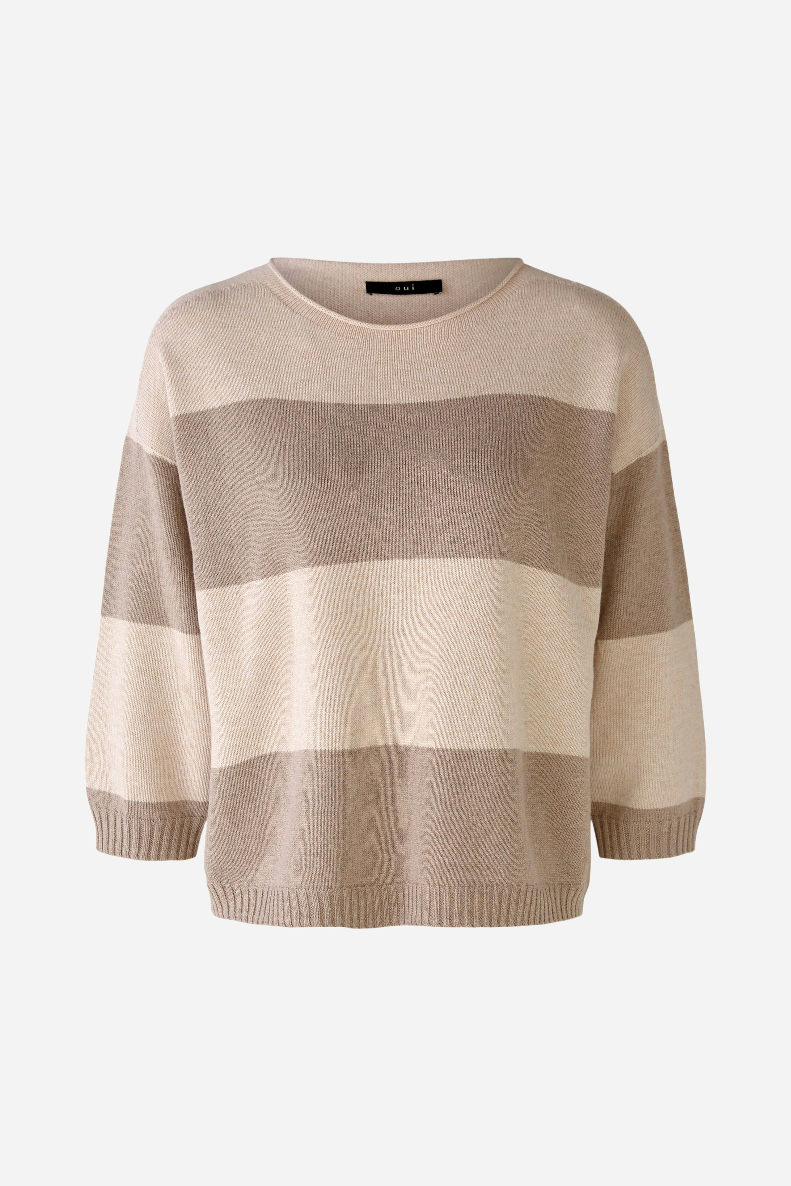 Jumper with cotton and viscose | OUI Onlineshop