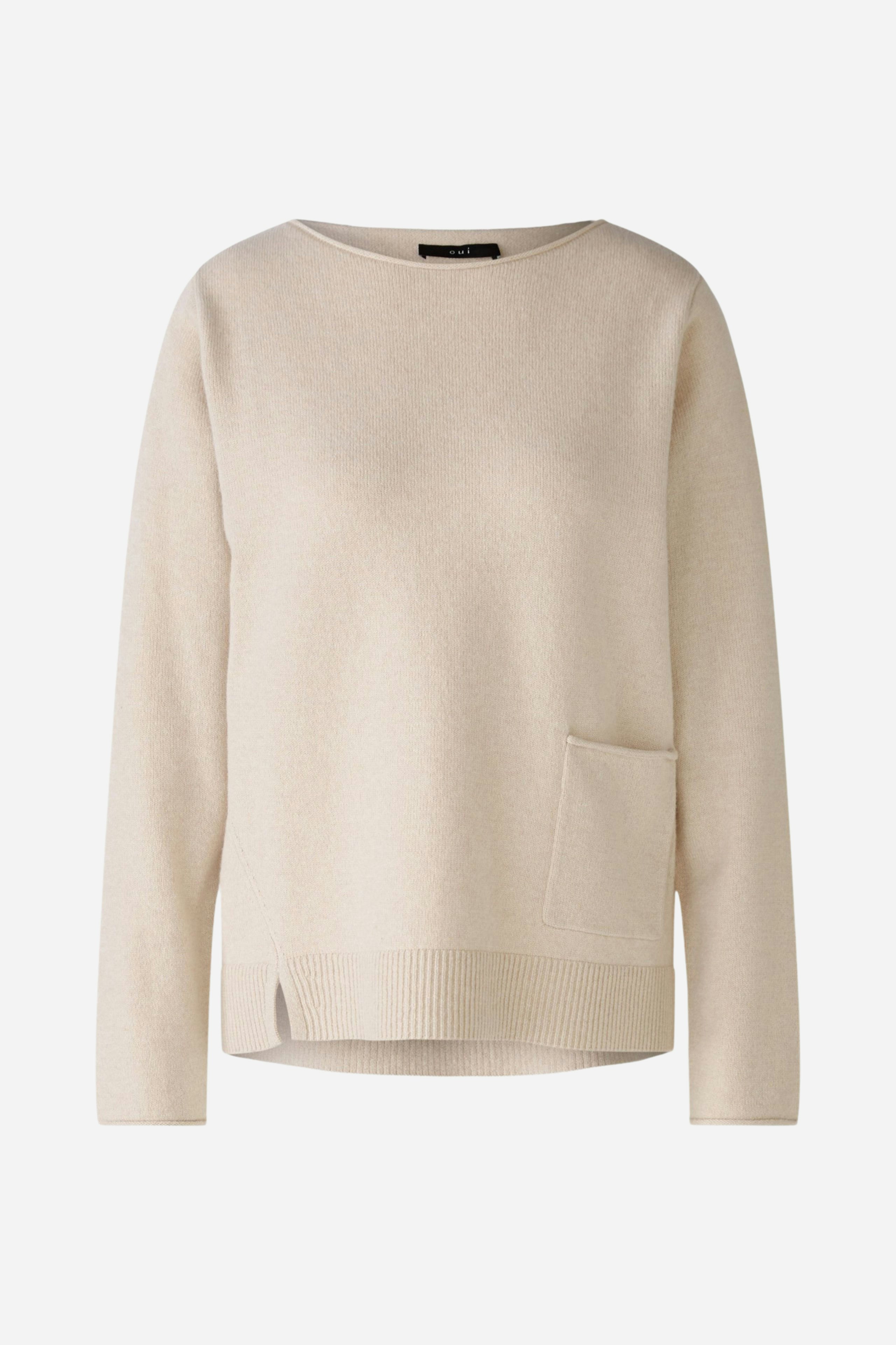 Pullover - light beige mel