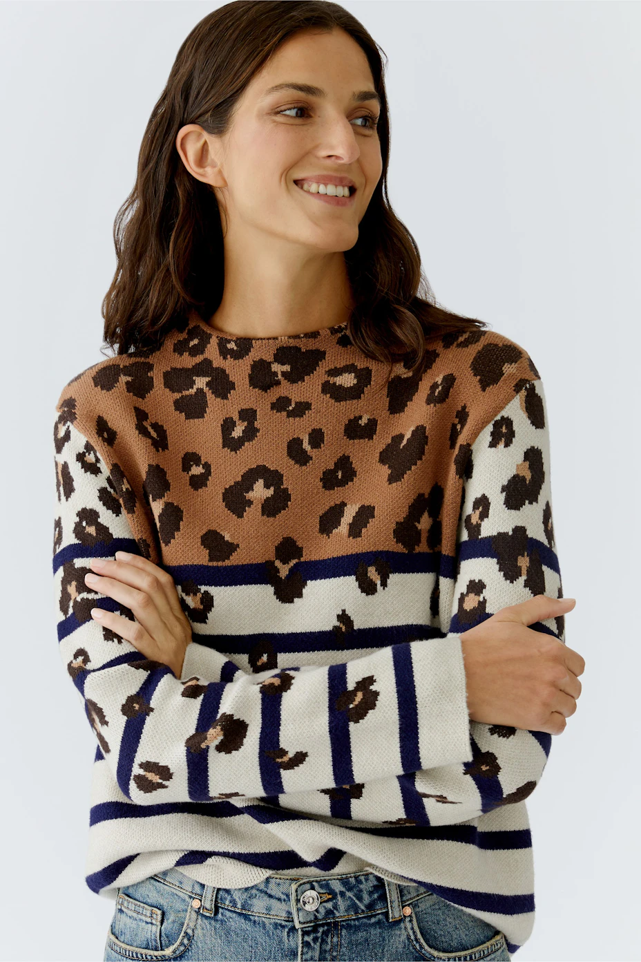 Stylish & bequem: Pullover & Strickjacken für Damen - Oui Onlineshop